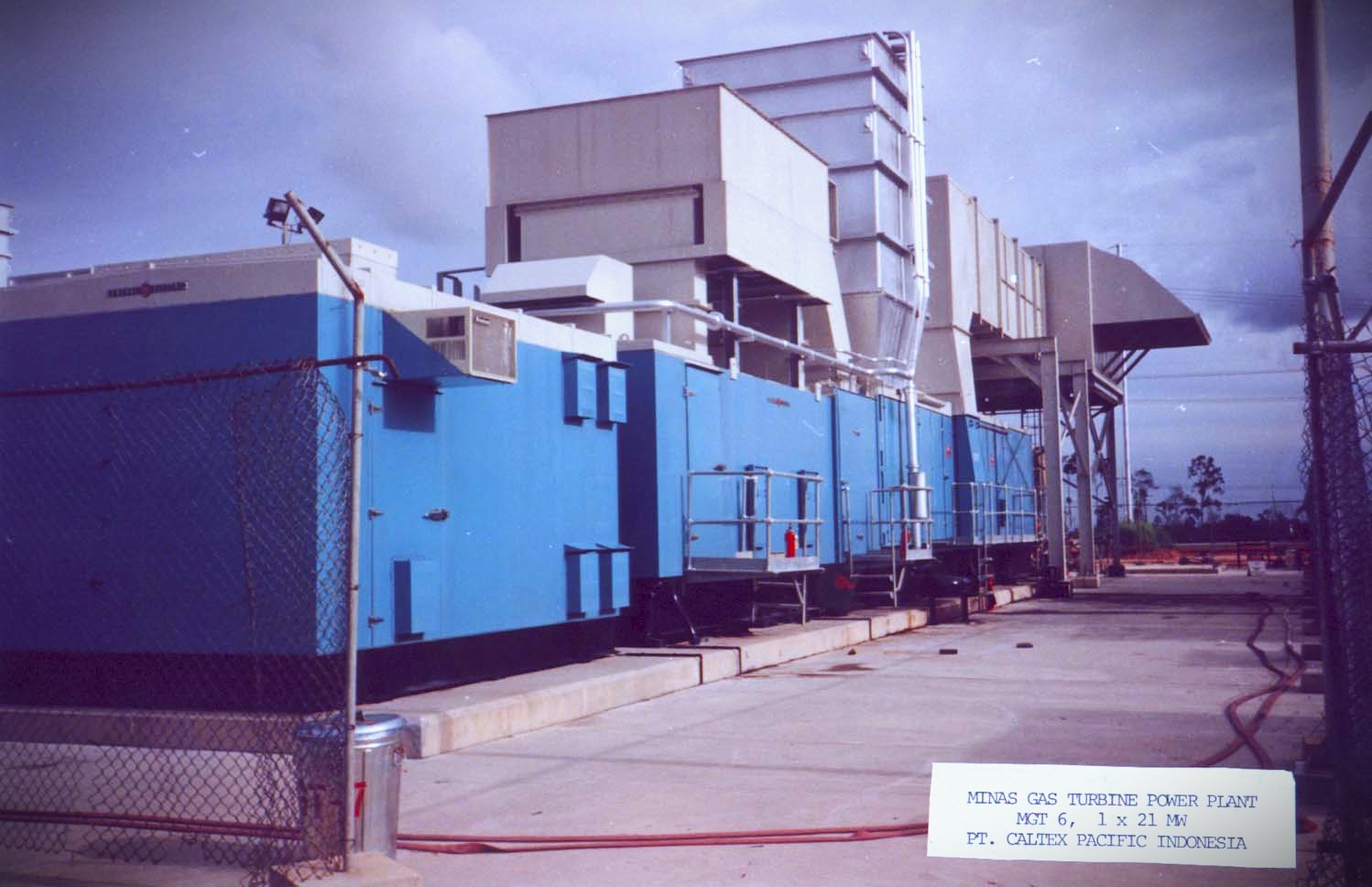 Tripatra Project | Minas Gas Turbine Power Plant - Infrastructure