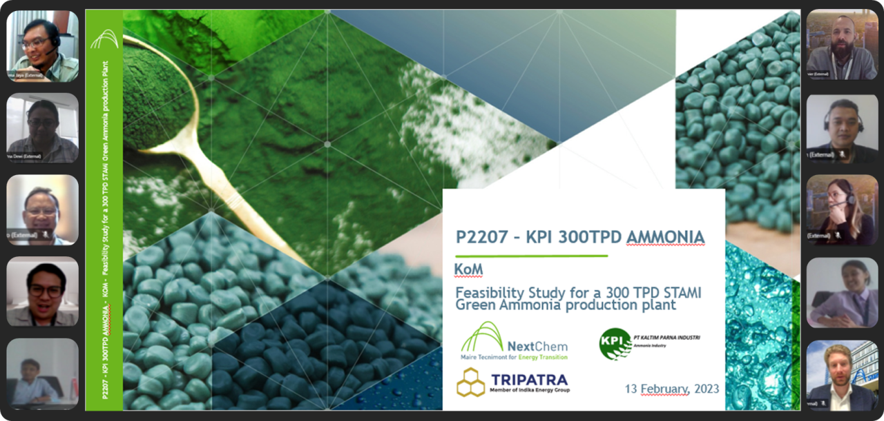 Tripatra | TRIPATRA Collaborates with Nextchem for Green Ammonia ...