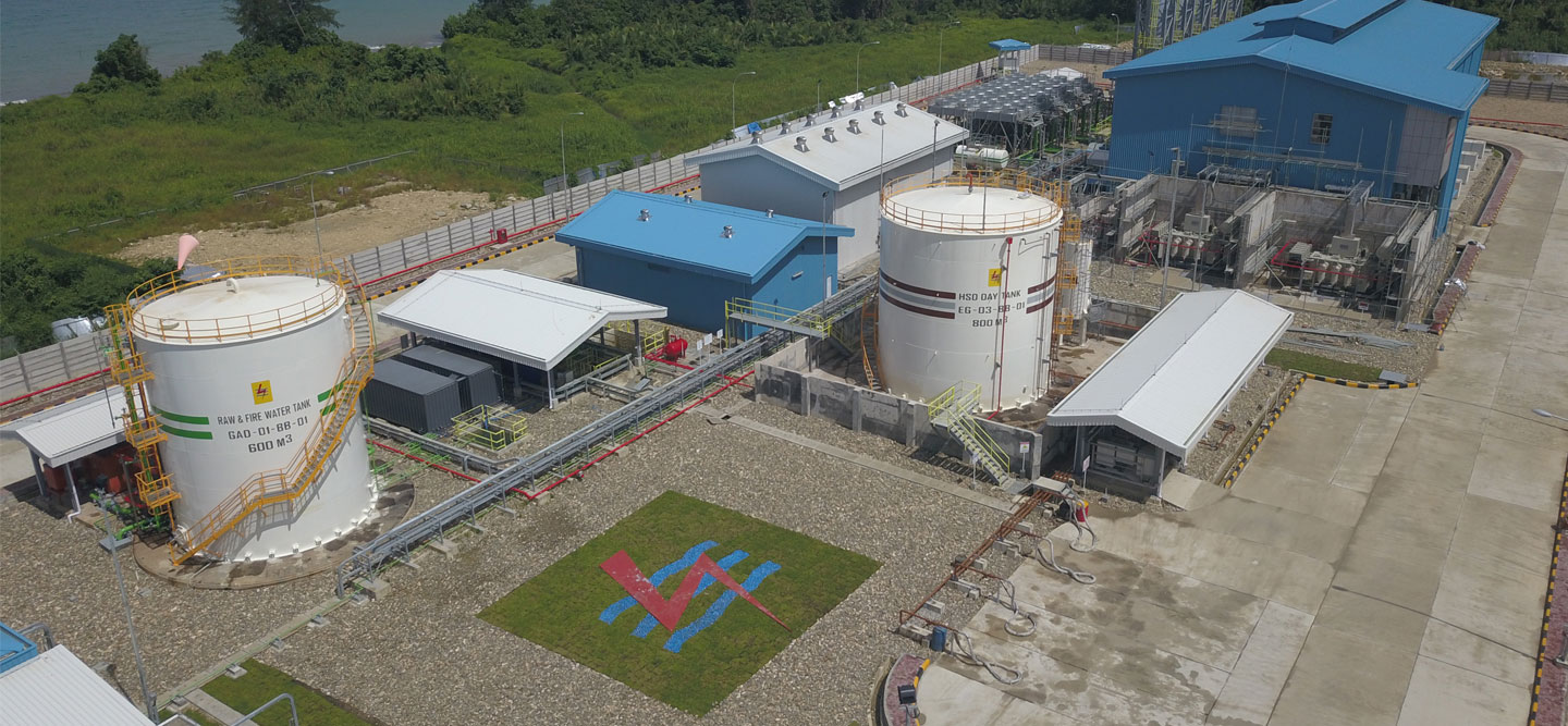 Tripatra Project | Mobile Power Plant - Pulau Nias - Power and Industrial