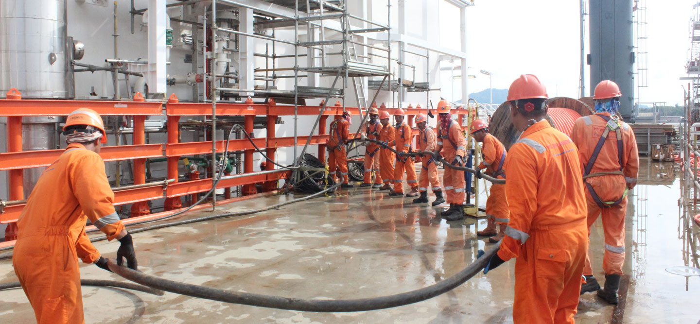 Tripatra Project | Jangkrik Floating Production Unit - Oil and Gas